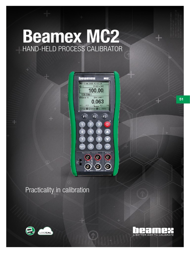 Beamex MC2: Hand-Held Process Calibrator | PDF | Calibration | Hertz
