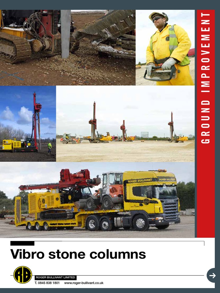 Vibro Stone Columns: T. 0845 838 1801 WWW - Roger-Bullivant - Co.uk ...