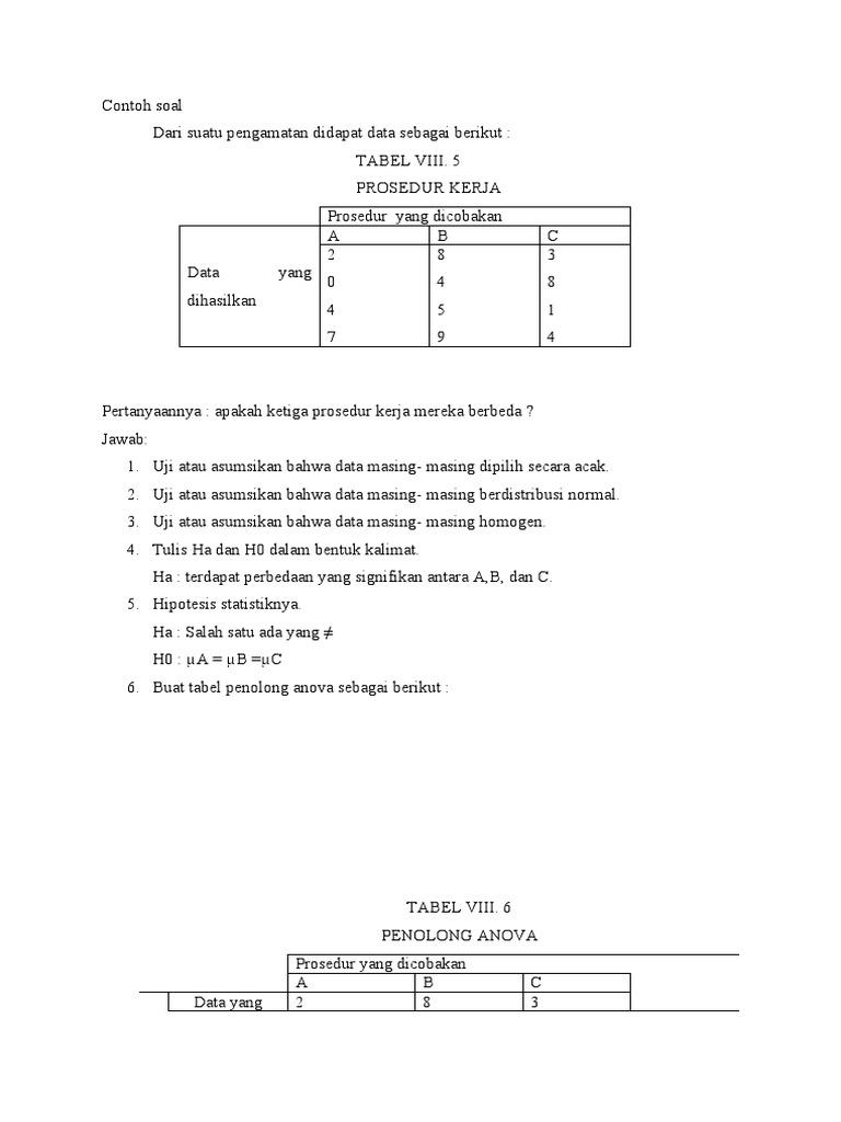 Contoh Soal Multivariat | PDF