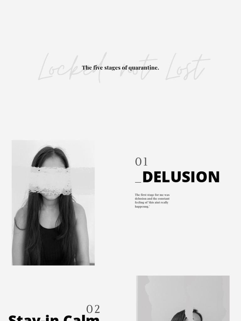 Locked Not Lost: The Five Stages of Quarantine | PDF