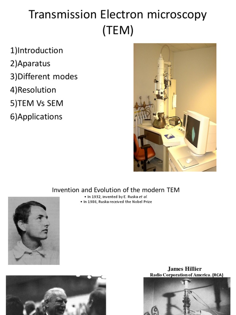 Transmission Electron Microscopy (TEM) | PDF | Transmission Electron ...