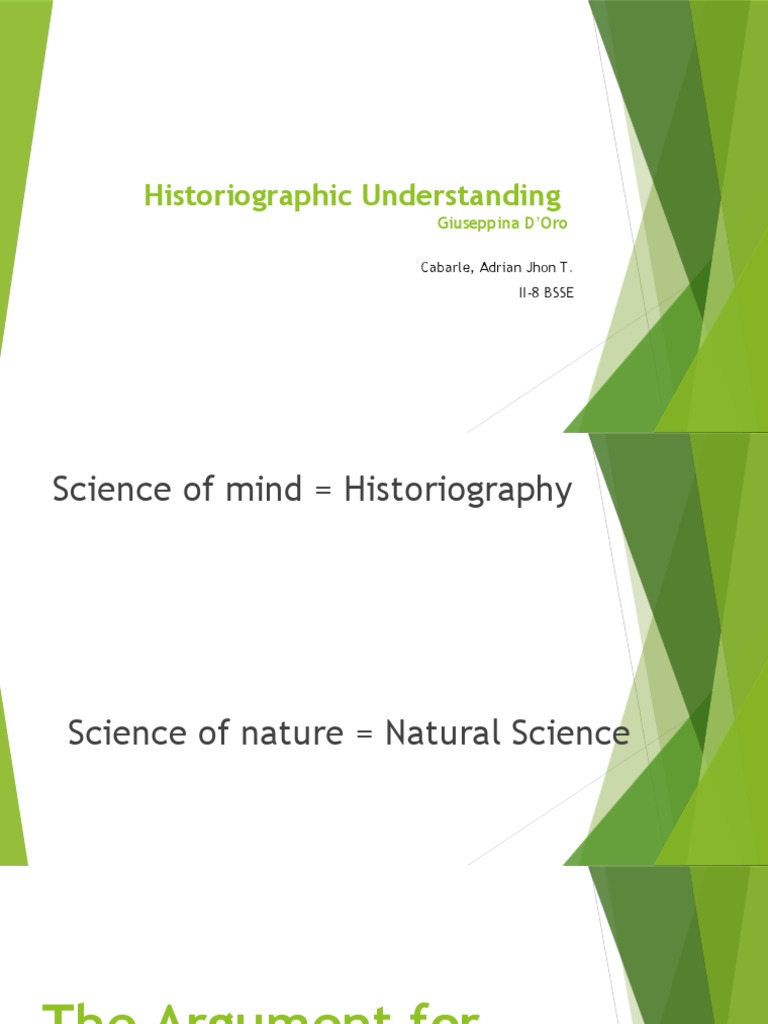 Historiographic Understanding | PDF