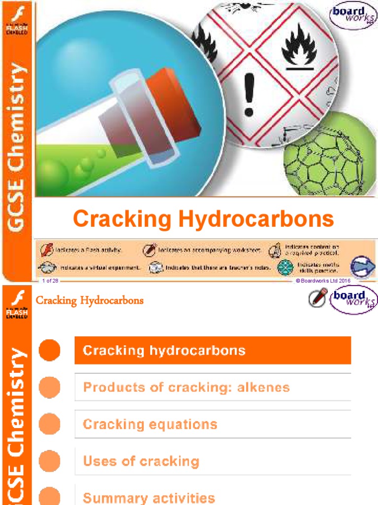 Cracking Hydrocarbons: 1 of 28 © Boardworks LTD 2016 | PDF | Cracking ...