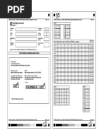 A2 Key For Schools Reading Sample Answer Sheet | PDF