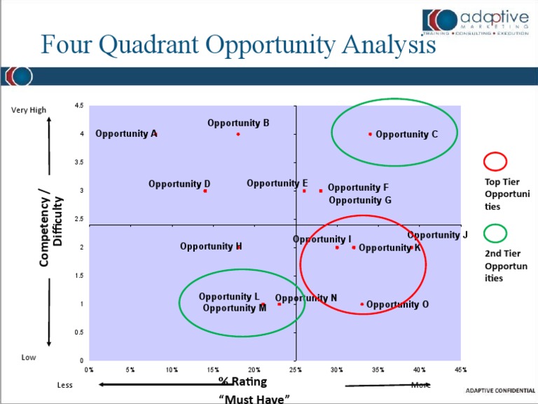 Four Quadrant Opportunity Analysis - Internal Presentation | PDF