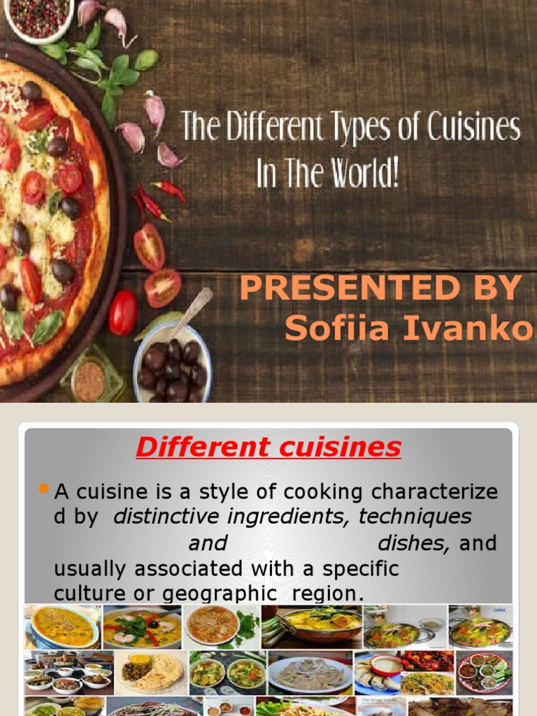 Different Cuisines | PDF | Chinese Cuisine | Thai Cuisine