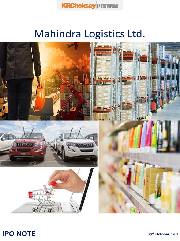 Mahindra Logistics IPO Overview 2017 | PDF | Supply Chain Management ...