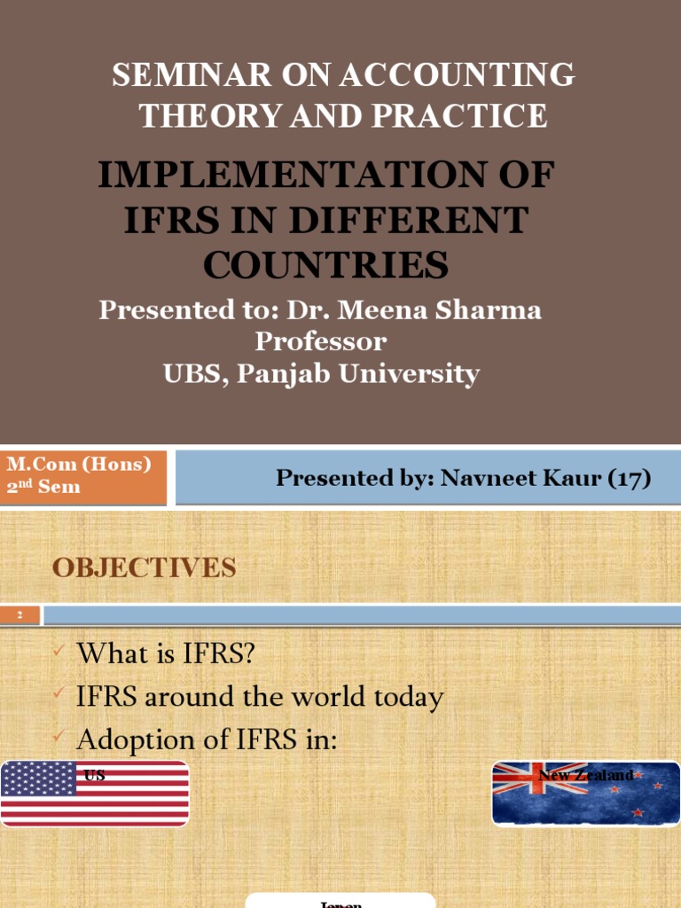 Implementation of Ifrs in Different Countries | PDF | Financial ...