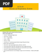 Koding Diagnosis Paru Tersering | PDF