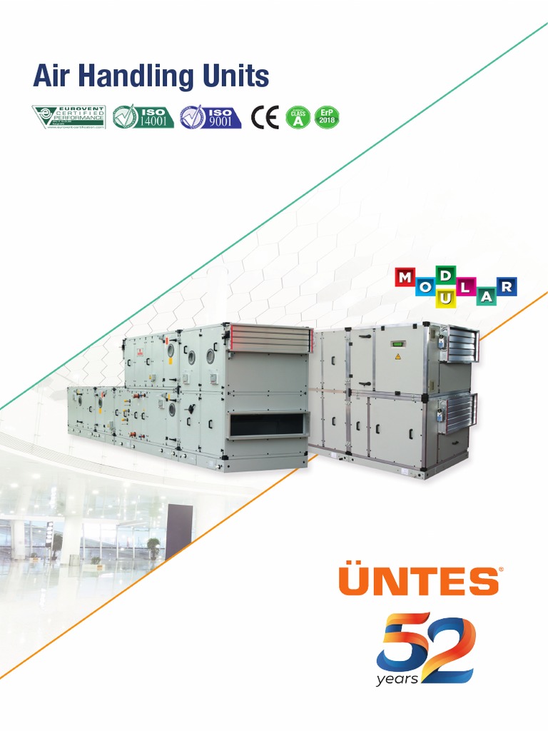 Untes AHU | PDF | Humidity | Heat
