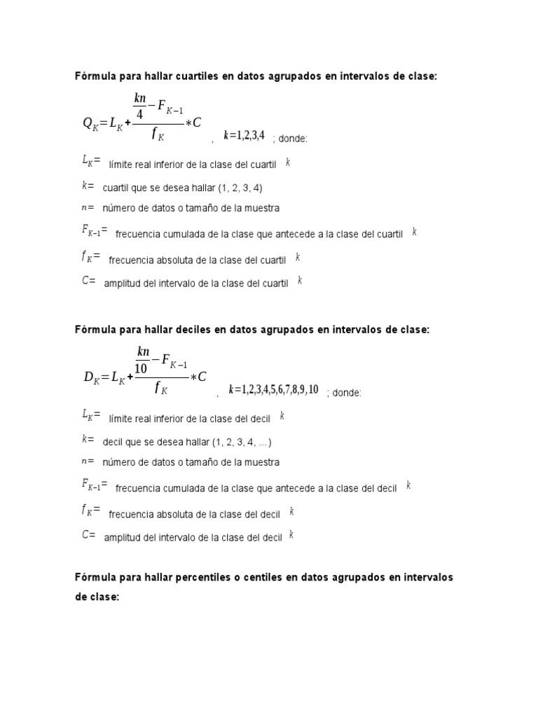 Fórmula para Hallar Q D P | PDF