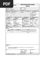RT Technique Sheet + Report Rev 4 | PDF | Radiography | Welding