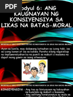 Modyul 8 Paunang Pagtataya | PDF