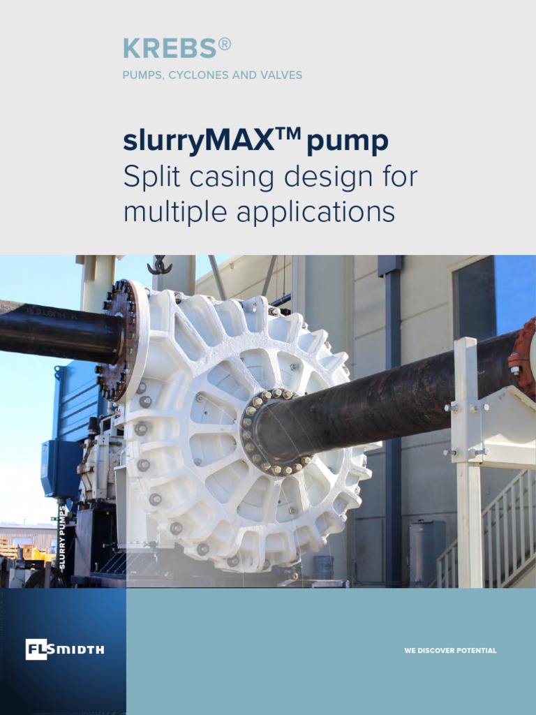 FLSmidth Krebsslurry MAXbrochureweb | PDF | Pump | Casing (Borehole)