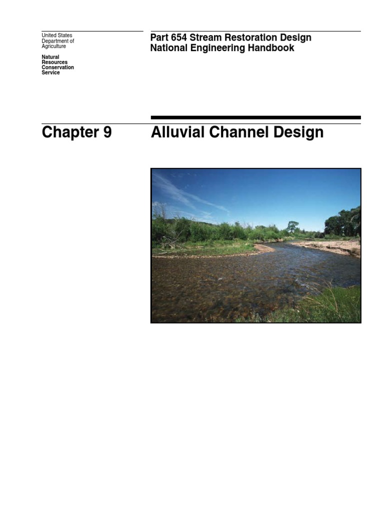 Alluvial Channel Design: Part 654 Stream Restoration Design National ...