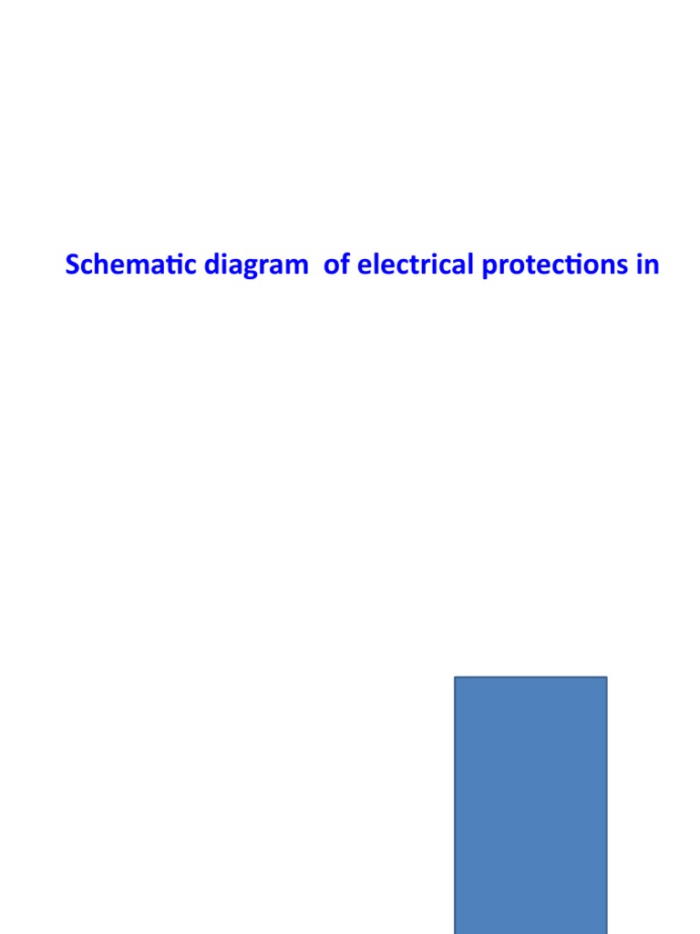 Schematic Diagram of Electrical Protections in | PDF
