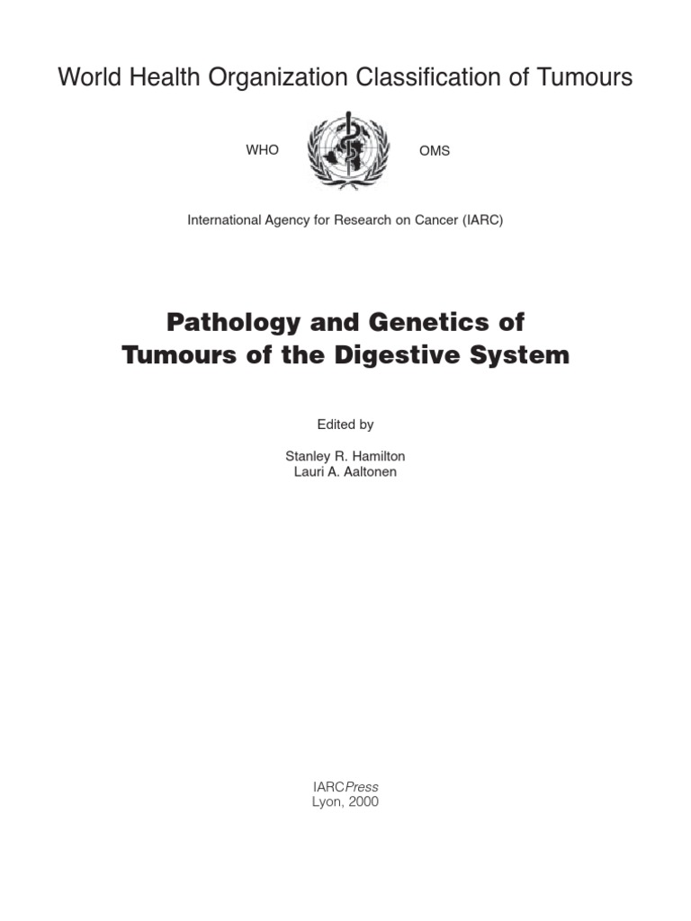 Pathology and Genetics of Tumours of The Digestive System | PDF