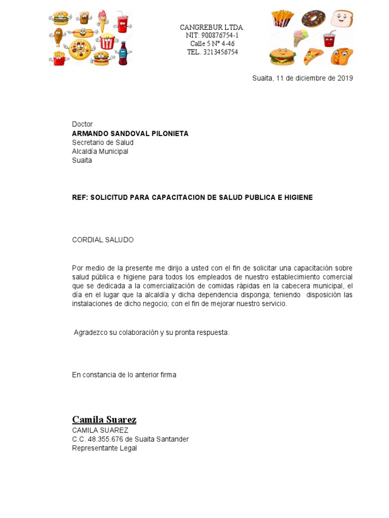 Carta Estilo Bloque | PDF