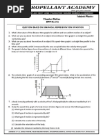 Class 9 Motion Worksheet | PDF | Acceleration | Velocity