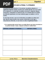 Vocabulario Quinto Grado | PDF