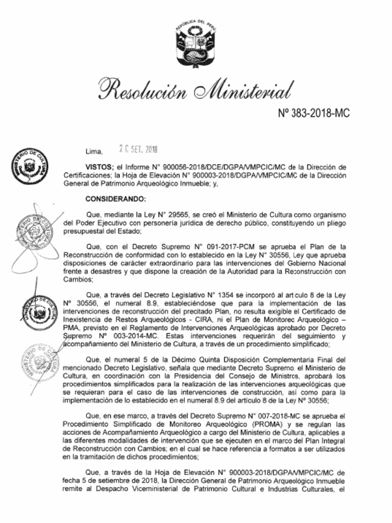 Formatos Proma | PDF