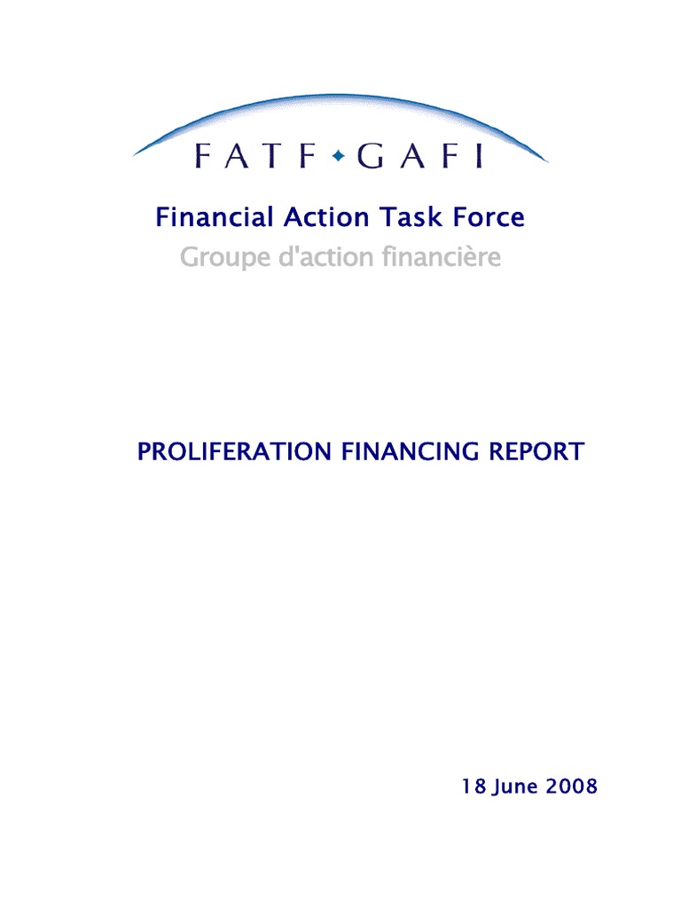 Proliferation Financing Report | Download Free PDF | Financial ...