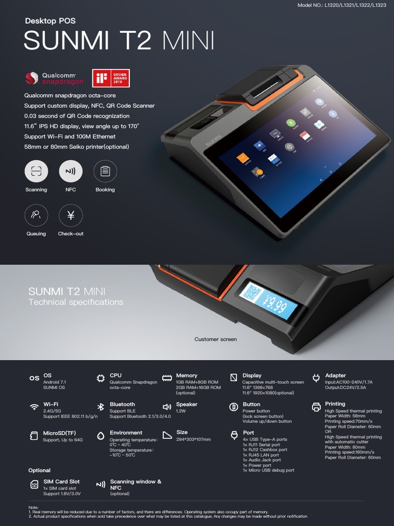 T 2 Mini | Download Free PDF | Office Equipment | Manufactured Goods