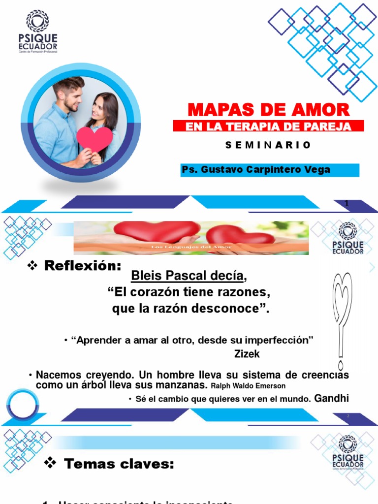 Mapas de Amor en La Terapia de Pareja | PDF | Amor | Psicología clínica