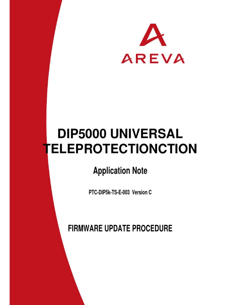 Dip5000 Universal Teleprotectionction: Application Note | PDF ...