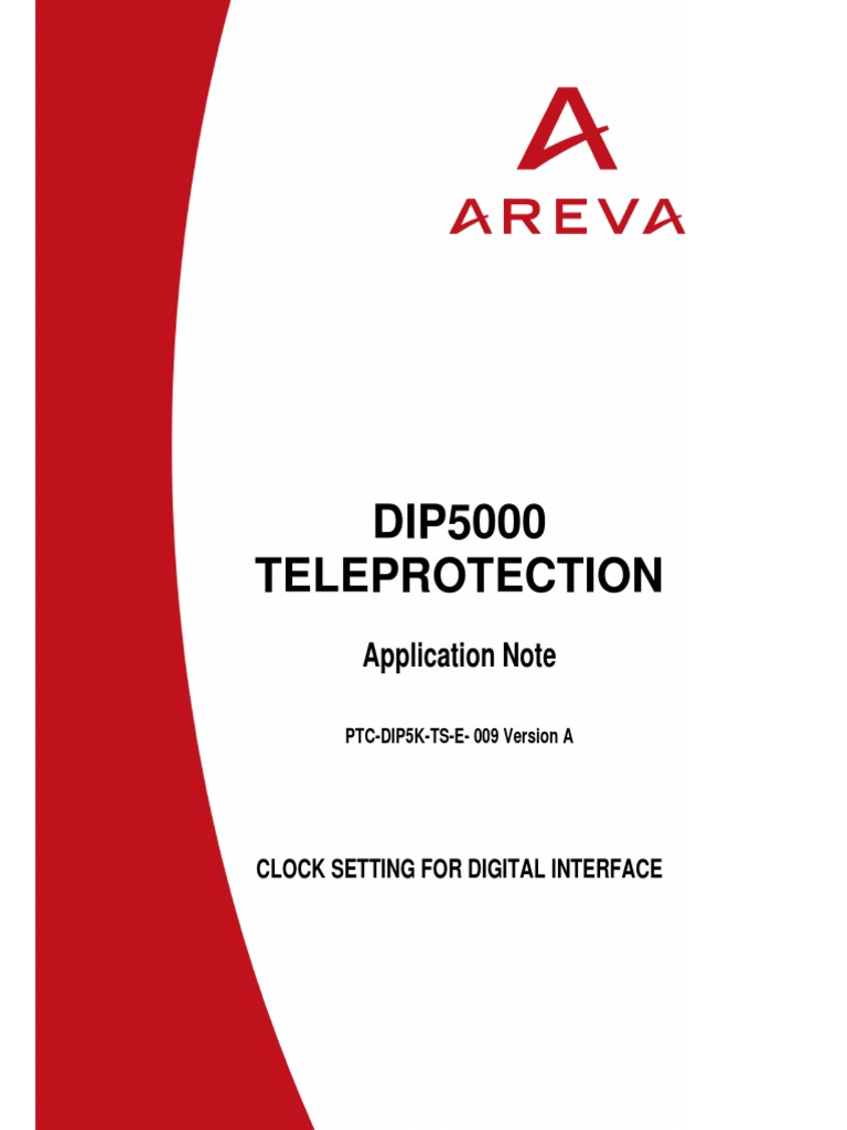 DIP5000 Teleprotection: Application Note | PDF | System Software | Software