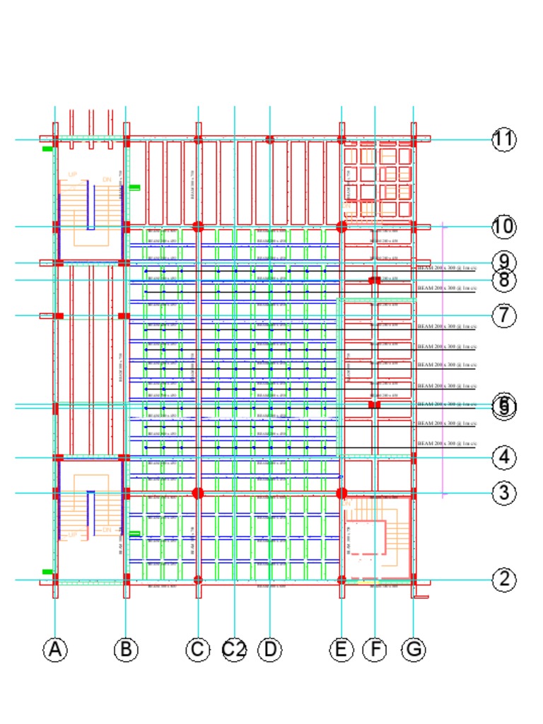 DN UP: BEAM 200 X 300 at 1m C/C | PDF