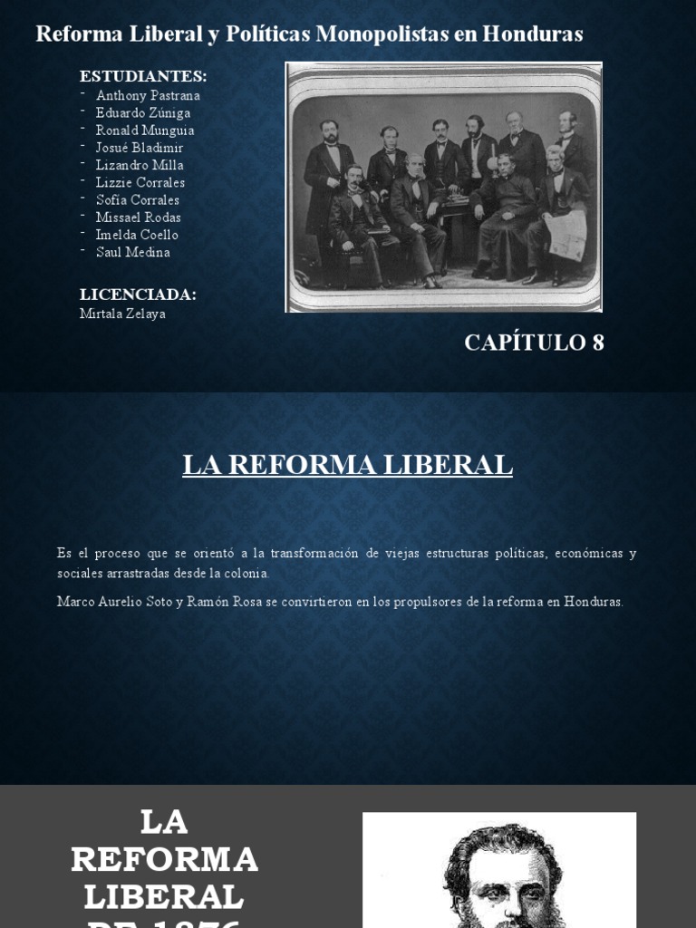Reforma Liberal y Monopolios en Honduras | PDF | Honduras | Centroamérica