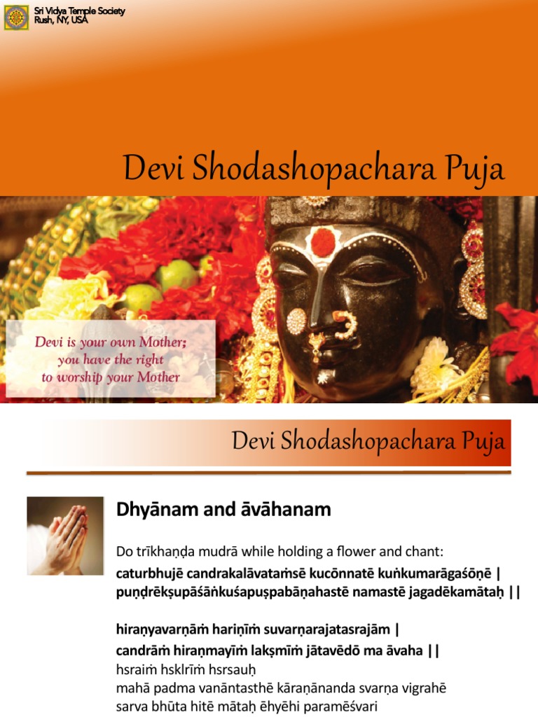 Devi Puja Pdf Download Free Pdf Hindu Literature Hindu Mythology