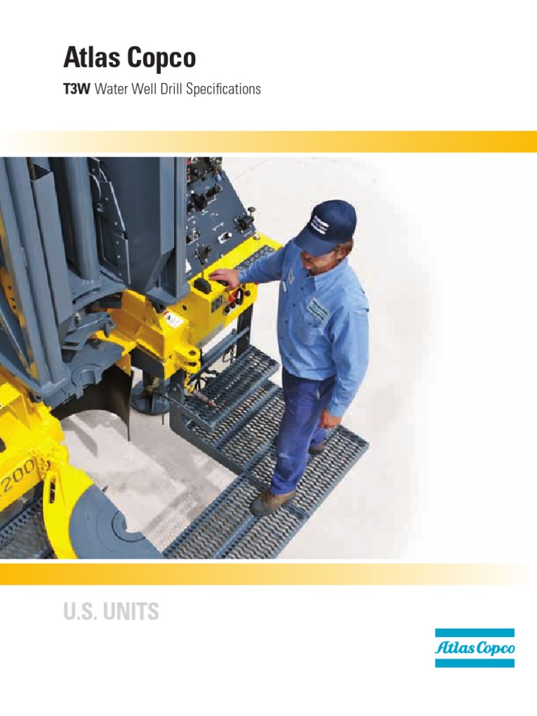Atlas Copco: U.S. Units | PDF | Drilling Rig | Pump