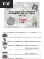 CIF Guide | PDF | Backpack | Military Personal Equipment