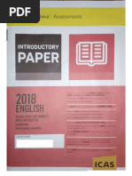 ICAS Y5 Questions 2013 To 2018 | PDF
