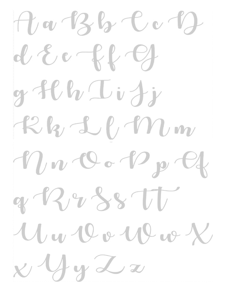 Lettering Plantillas