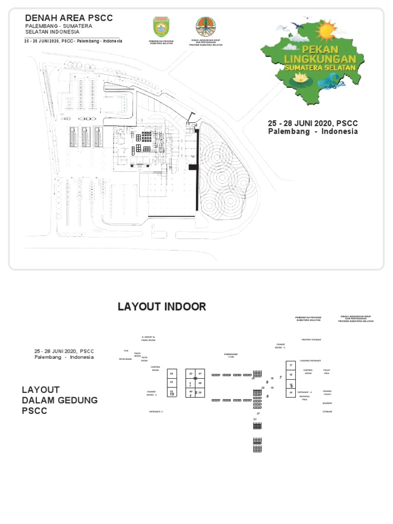 Denah Area PSCC: 25 - 28 JUNI 2020, PSCC Palembang - Indonesia | PDF