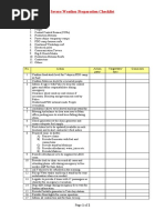 Typhoon Readiness Checklist | PDF | Emergency Management | Safety