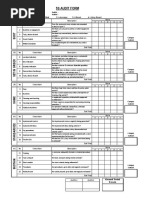 Daily Stacker Inspection Checklist | PDF | Technology & Engineering