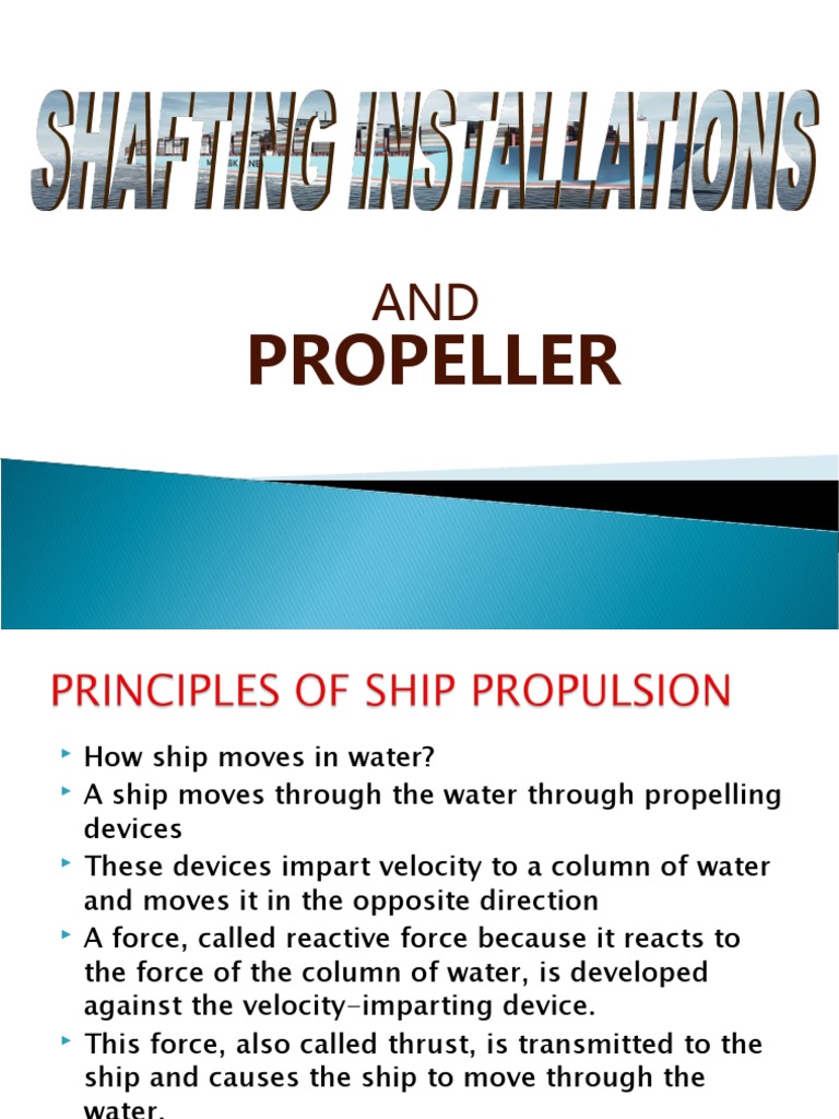 PROPELLERS | PDF | Propeller | Thrust