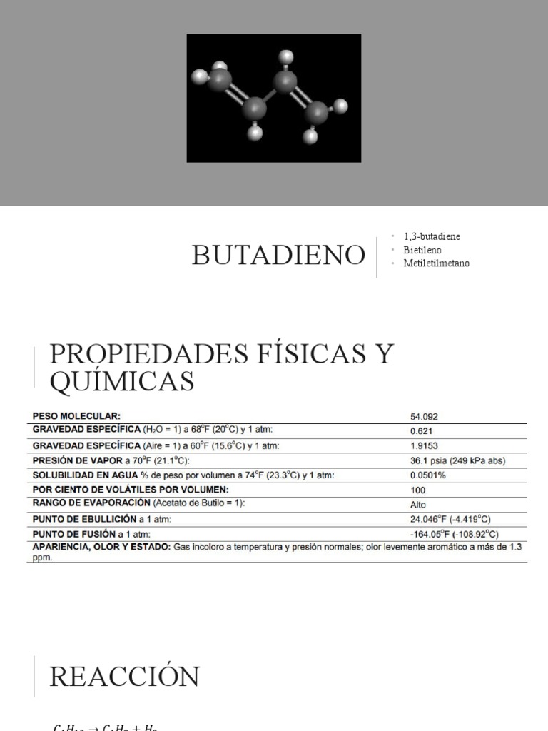 Produccion de Butadieno | PDF | Catálisis | Química