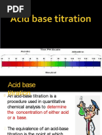 Back and Blank Titration Explained | PDF | Titration | Chemistry