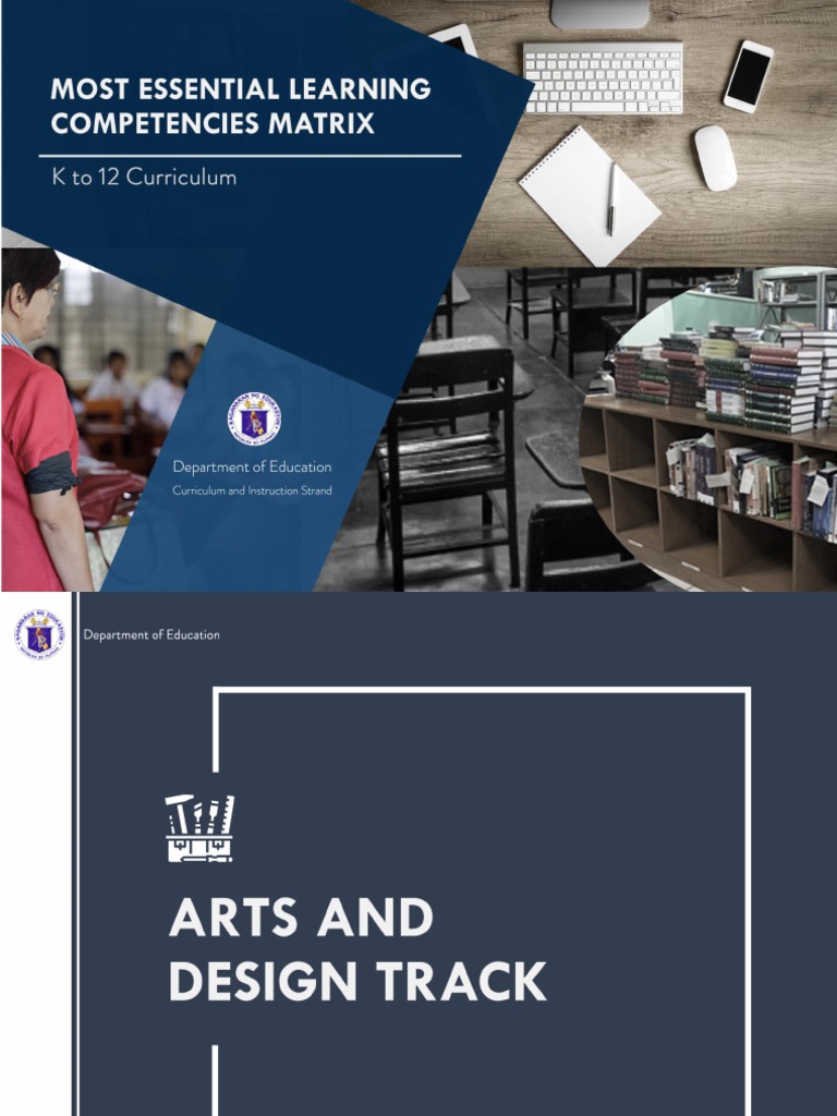 SHS ARTS AND DESIGN - Most-Essential-Learning-Competencies-Matrix | PDF ...