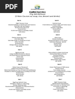 Tramway Timog Package PDF | PDF | Lunch | Salad