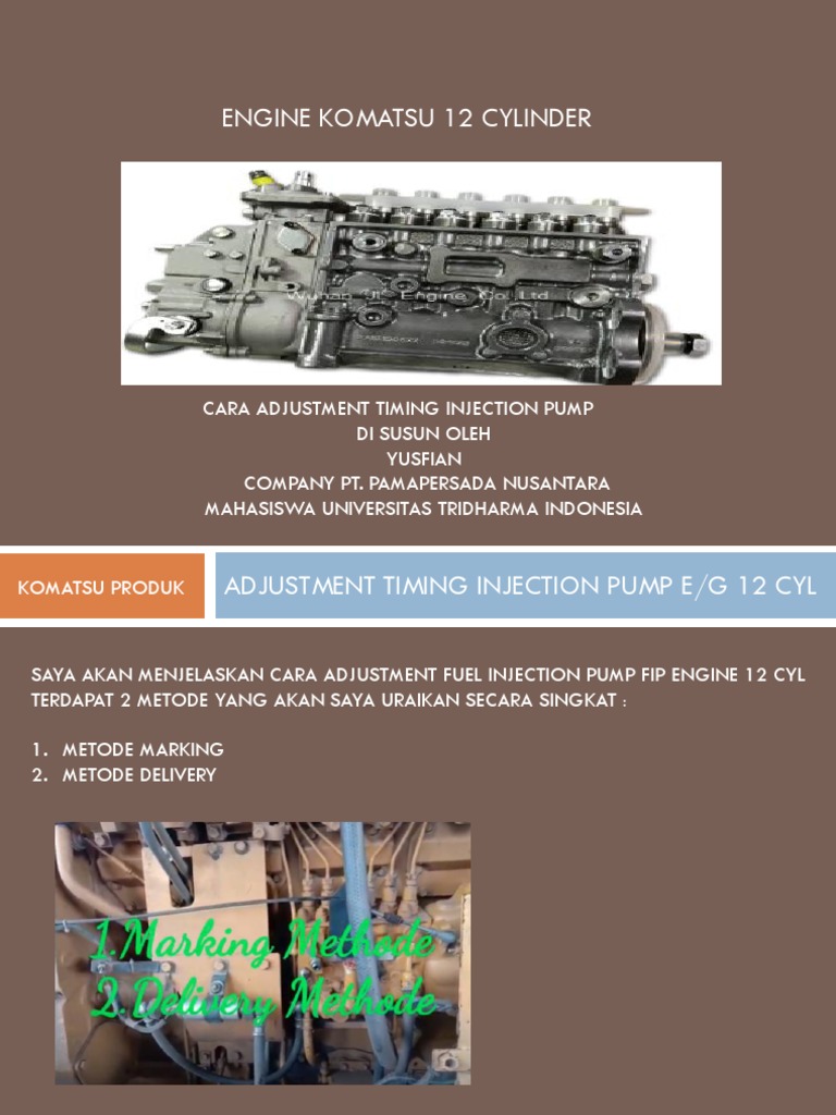 Presentation FUEL INJECTION PUMP | PDF