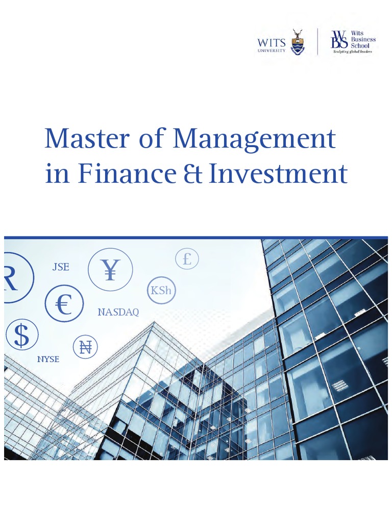 Master of Management in Finance & Investment: Nasdaq | PDF | Economies ...