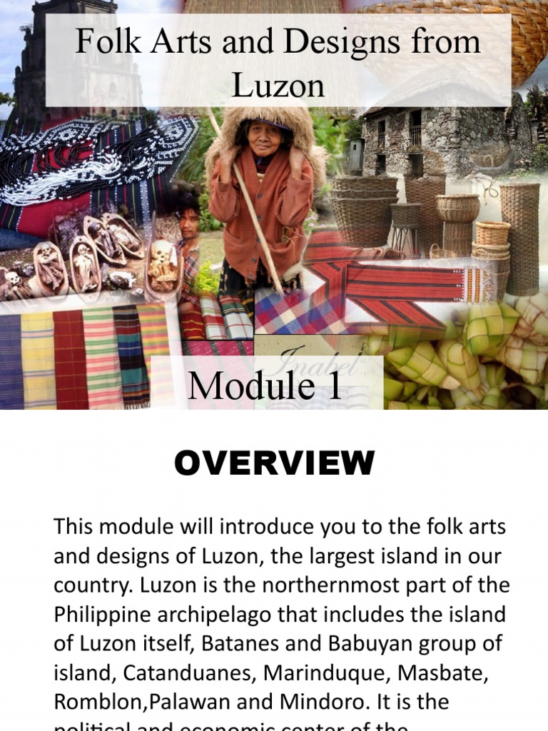 Folk Arts and Designs From Luzon | PDF | Luzon
