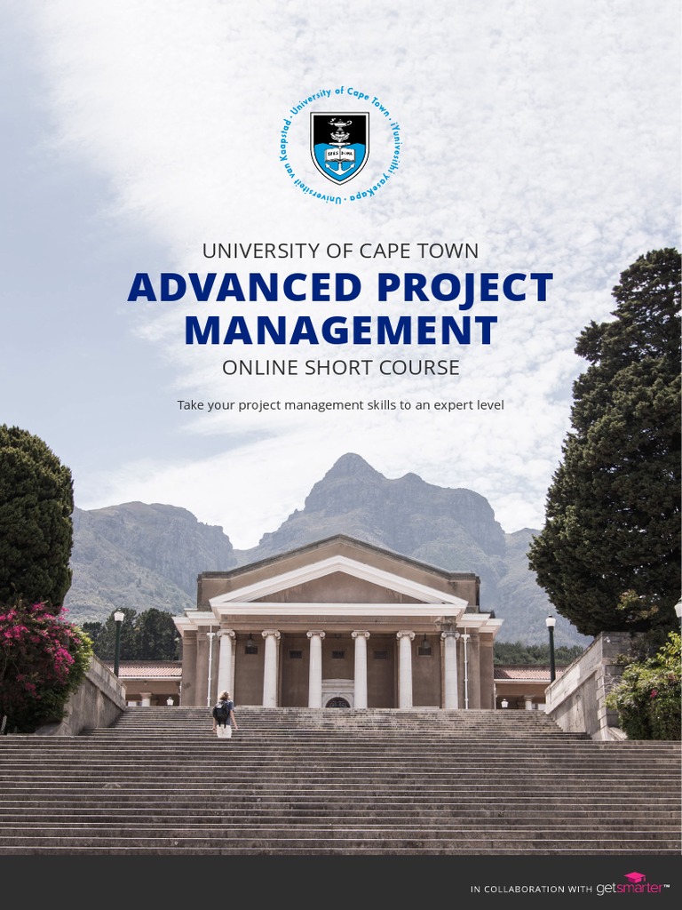 Advanced Project Management: University of Cape Town | PDF | Project ...