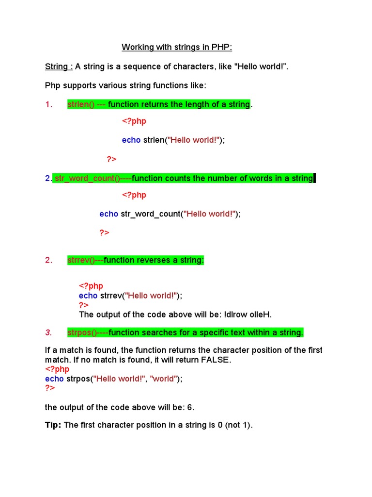 Strlen - : "Hello World!" | PDF | Parameter (Computer Programming) | Subroutine